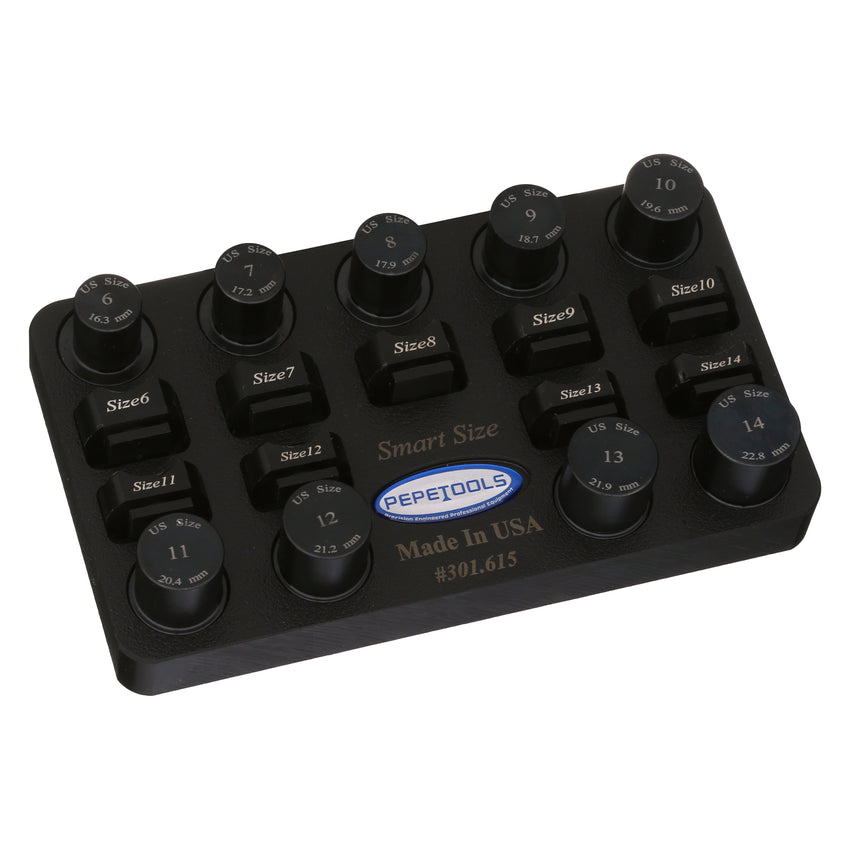 SmartSize US Ring Sizing Kit for Superior Ring Bending Tool – Pepetools