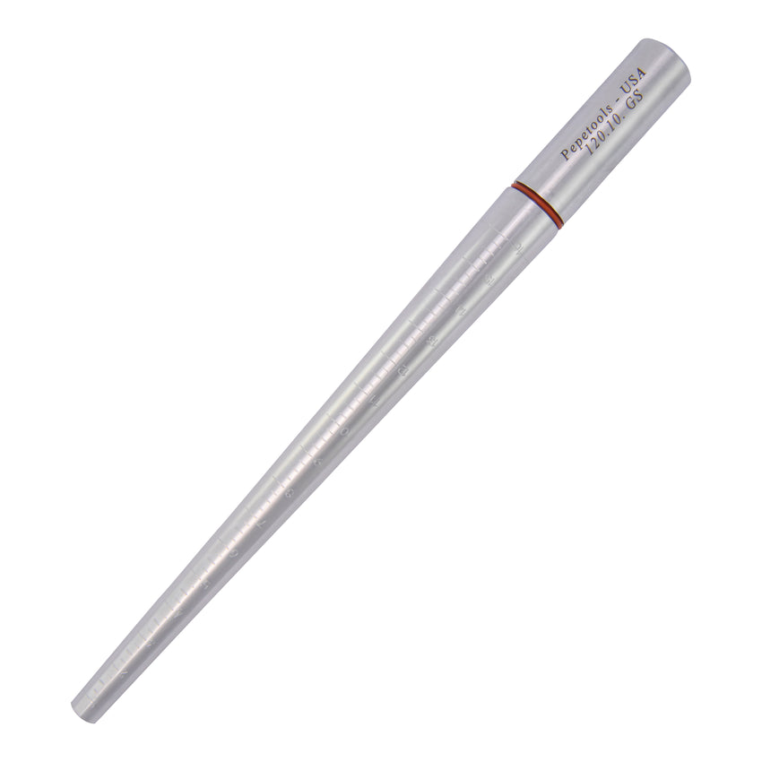 Euro Mandrel Graduated w/Groove 1-16 USA + Euro Sizes, Gold Standard ...