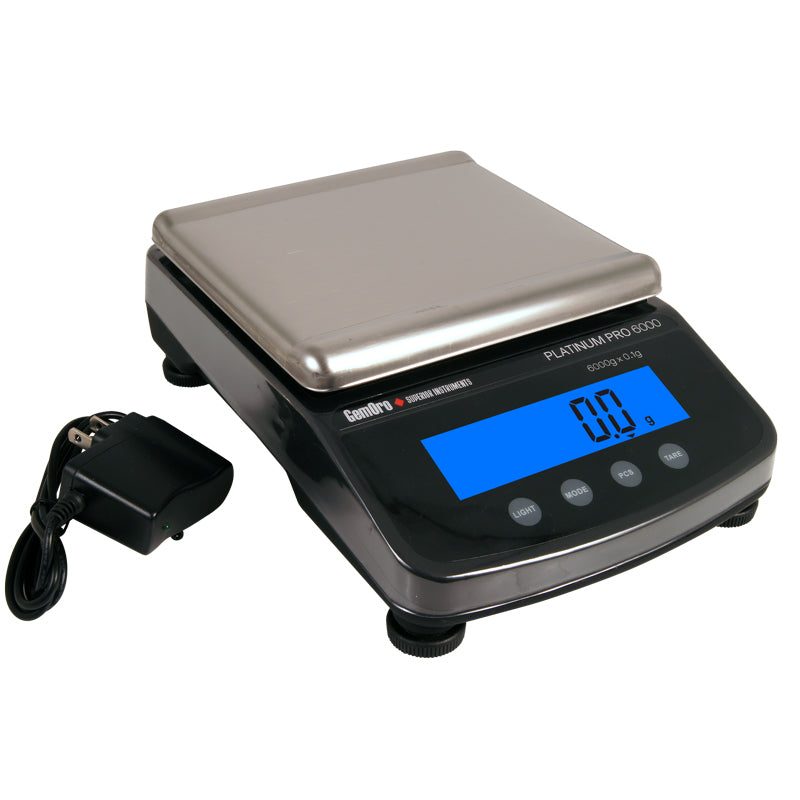 Digital Scale, 6000g x 0.1g - GEMORO PRO6000 – Pepetools
