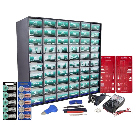 Murata Deluxe Watch Battery Starter Kit - Master Kit – Pepetools