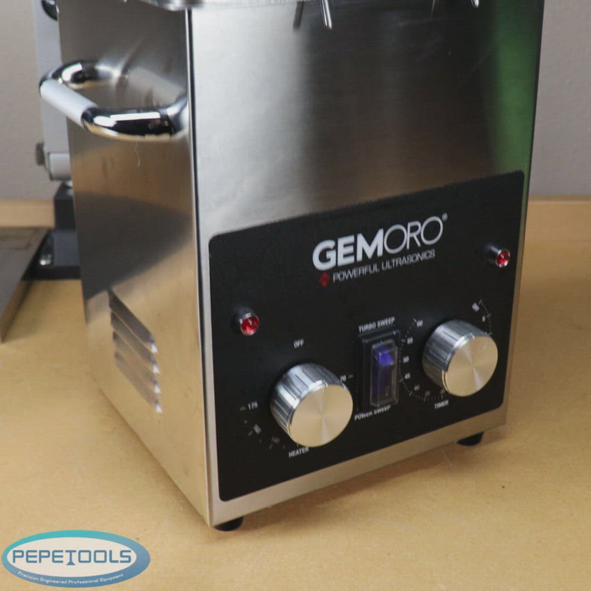 Ultrasonic (1.5 Pint) With Heat and Accessories - GEMORO – Pepetools